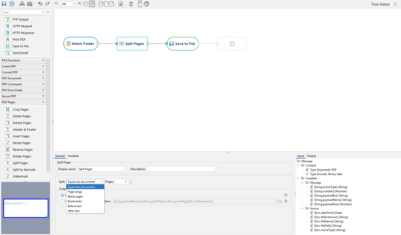 Automate PDF Document Separation With Split Pages Node Knowledge Base